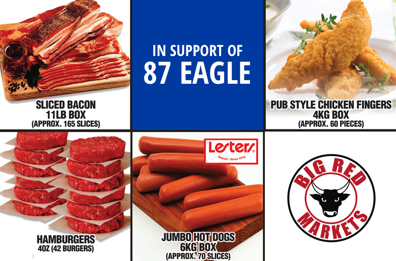 Bacon is Back: Big Red in support of Air Cadets available now - 87 ...