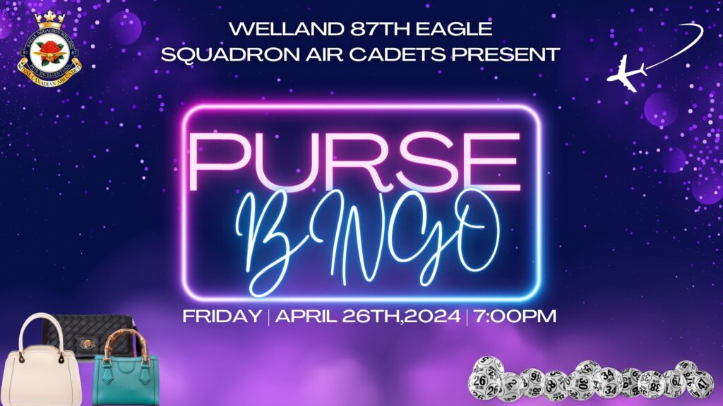 87 Eagle Purse Bingo - Get your bingo dabbers ready - 87 Eagle Squadron ...